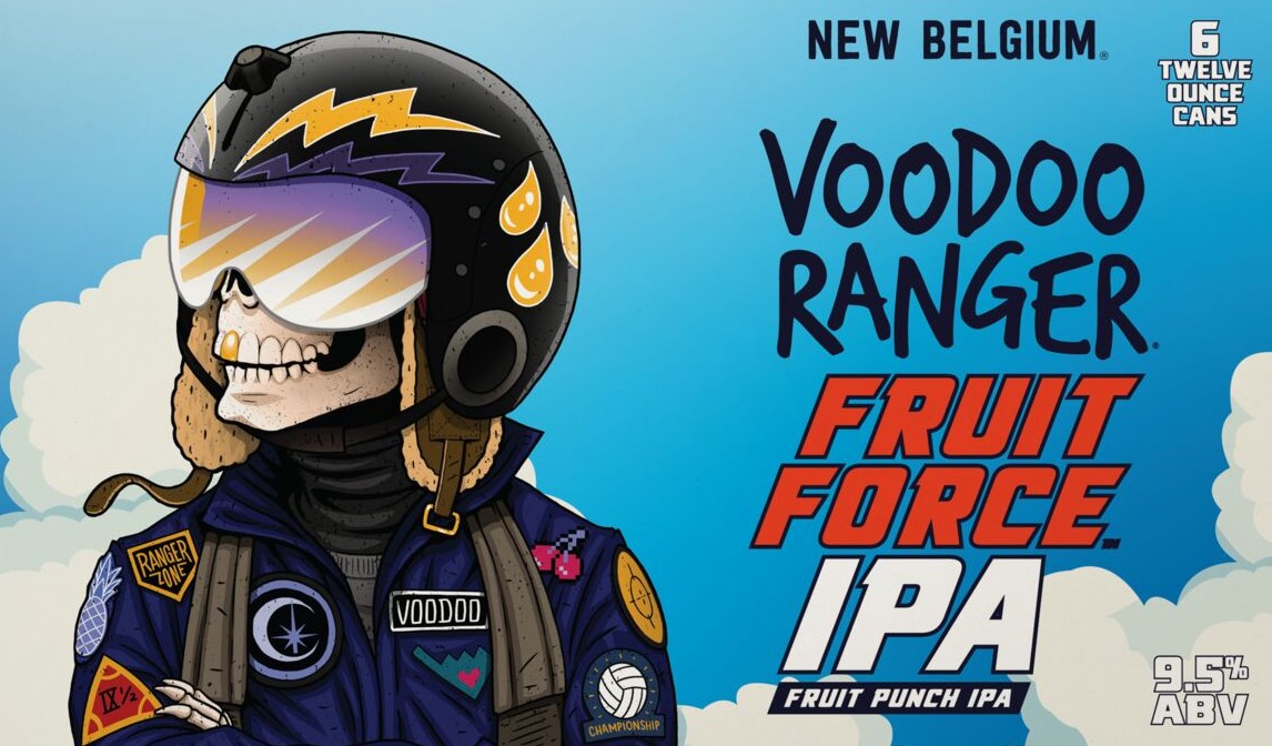 New Belgium VOODOO RANGER FRUIT FORCE - Shore Point Distributing ...